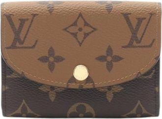 Louis Vuitton unisex, Pre-owned, Brun, Taille: ONE Size Portefeuille en toile Pre-owned