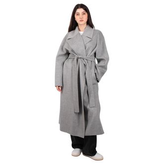 Max Mara Femme, Manteaux, Gris, Taille: 38 FR Manteau Olanda gris clair