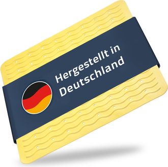 Ridder Duscheinlage Playa ca. 54x54cm, hellgelb, 100% TPE | Made in Germany Duschmatte aus hautfreundlichem TPE. Maschinenfeste Antirutschmatte mit Saugn&auml;pfe