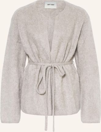 Soft Goat Soft Goat Strickh&uuml;lle Aus Cashmere grau