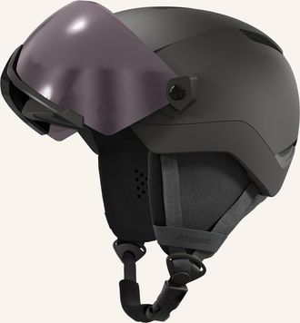 Atomic Skihelm Revent Visor Jr schwarz