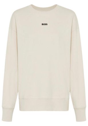 HUGO BOSS Sweatshirt Eteia Premium Damenmode oversized, Rundhals, mit BOSS Logo
