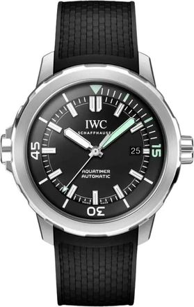 IWC Femme, Accessoires, Noir, Taille: ONE Size Aquatimer Automatic