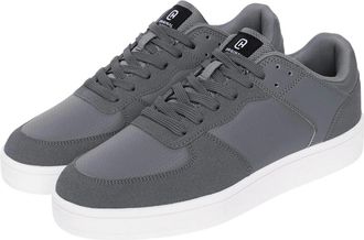Crosshatch Avelino V2 Sneaker f&uuml;r Herren, Wildleder (Grau/Wei&szlig;)