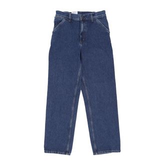 Carhartt Work in Progress Single Knee Pant - - Jeans - Herren - Blau - W33 L34
