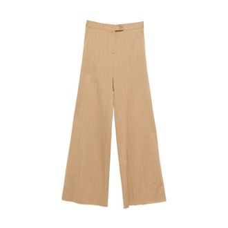 Max Mara Mxmoliato Weite Hose - - Trousers - Damen - Beige - XS