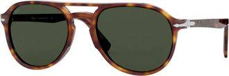 Persol unisex, Accessoires, Brun, Taille: 55 MM Lunettes de soleil &eacute;l&eacute;gantes pour les jours ensoleill&eacute;s