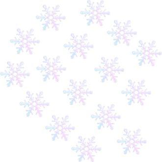 OSALADI 600 St&uuml;ck Zartes Wei&szlig;es Schneeflocken Konfetti aus Geruchsneutralem Papier Partydekoration f&uuml;r Weihnachtsfeiern Bankette und Familienfeste