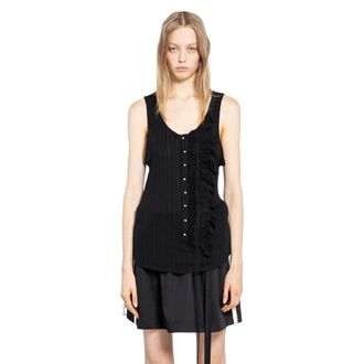 Ann Demeulemeester Rase Serafino Tank Top