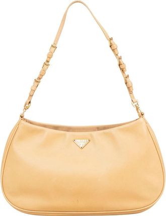 Prada Crossbody Bags - Prada Mini Handbag - Gr. unisize - in Beige - f&uuml;r Damen