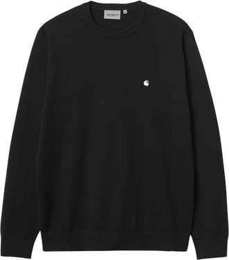 Carhartt Work in Progress Homme, Pulls, Noir, Taille: L Madison Sweater