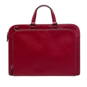 Prada Sac daffaires vintage Pre-owned - Femme - Pre-owned - Rouge - Taille: ONE Size