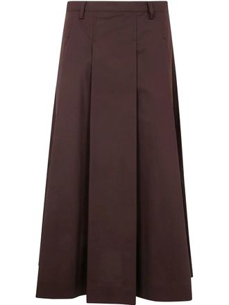 Seventy Rock mit Faltendetail - Braun