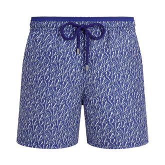 Vilebrequin Homme, Maillots de bain, Bleu, Taille: L Bicolor Swim Shorts Graphic Shells