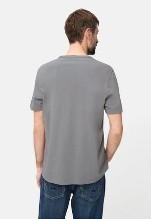 Camel Active Print-Shirt mit Backprint Kurzarm