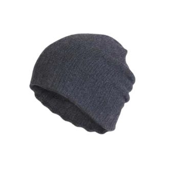 Isabel Benenato Isabel Benenato, Homme, Accessoires, Gris, Taille: ONE Size Ribbed Cashmere Beanie