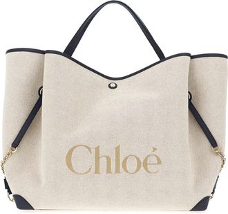 Chlo&eacute; Gro&szlig;e Clover Tote - - Bags - Damen - Beige - ONE SIZE
