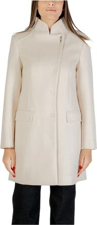 Liu Jo Femme, Manteaux, Blanc, Taille: 40 FR Ts.elegance Coat
