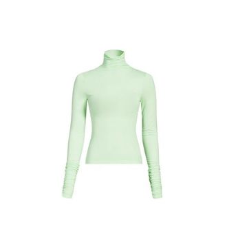 Topshop Top uni &agrave; manches extra-longues