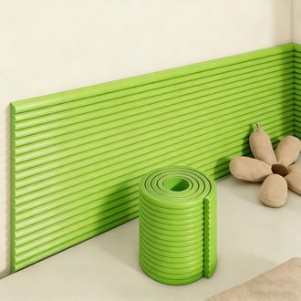 Generic Wandkissen Selbstklebend-3D Wandpaneele Gepolstert, Anti-Kollisions-Wandpolsterung, W&auml;rmed&auml;mmung/Wasserdicht, DIY Zuschneidbar Wandschutz Bett Kopftei