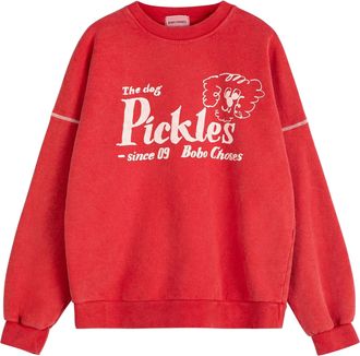 Bobo Choses Sweat Pickles the Dog Coton Bio Bobo Choses