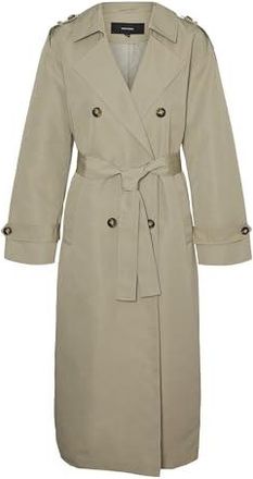 Vero Moda Trench VMCHLOE pour femme, Laurel Oak, L