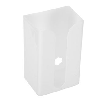 Cabilock Wandmontierter Gro&szlig;er Tissue Box Holder Mit Klebender Bohrfreier Befestigung Platzsparend Hoher Kapazit&auml;t Wei&szlig; Badezimmer Wandbox F&uuml;r Toilettenpapier 