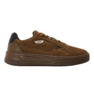 HUGO BOSS Baltimore Sneaker f&uuml;r Herren, Canvas (Dunkelgr&uuml;n)