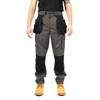 CAT Nexus Holster Stretch-Tasche Baumwoll-Herren Outdoor-Hosen Grau