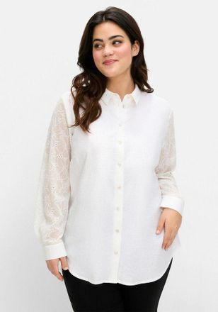 Sheego Klassische Bluse Hemdbluse