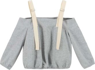 8pm 8Pm, Femme, Pulls, Gris, Taille: 42 FR Cotton Fleece SweaT-shirt
