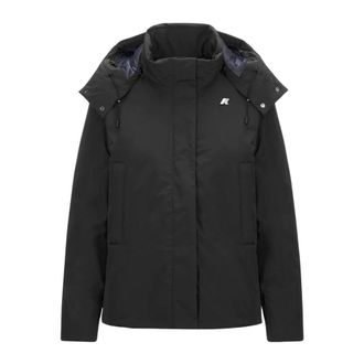 K-Way Kurze Jacke mit integrierter Kapuze - - Jackets - Damen - Schwarzk - L