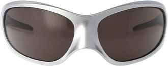 Balenciaga Skin Cat XXL Sonnenbrille - - Accessories - unisex - Grau - ONE SIZE