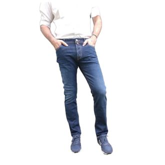 Jacob Cohen Homme, Jeans, Bleu, Taille: W30 Jean Slim Fit en Denim Bleu
