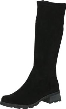 Caprice Bottes à Doublure Chaude pour Femme 9-26603-43 Tendance, Black Stretch, 37.5 EU