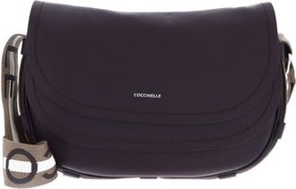 Coccinelle Cuir sac à épaule bandoulière Raquel Crossbody Bag Prune/Ribes violet foncé