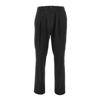 Herno Bundfaltenhose - - Trousers - Herren - Schwarzk - L