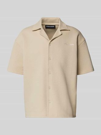 Pegador Relaxed Fit Freizeithemd mit Strukturmuster Modell Tate