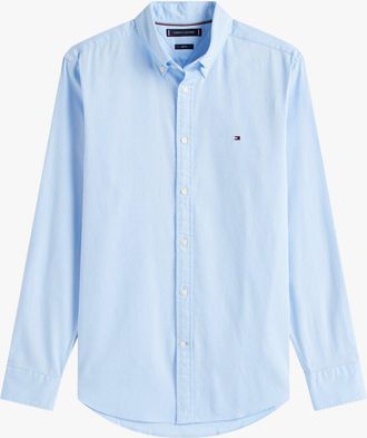 Tommy Hilfiger Chemise col am&eacute;ricain en coton m&eacute;lang&eacute;
