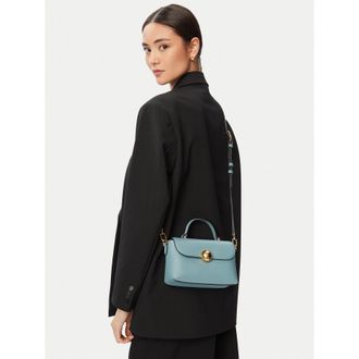Furla Handtasche Furla Moonlight Mini WE00921 BX3036 CN 4896S Hellblau
