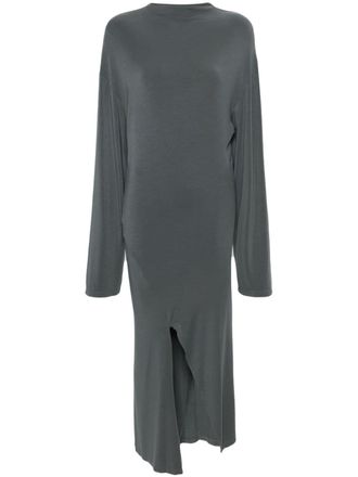 Jade Cropper robe longue à épaules dénudées - Gris