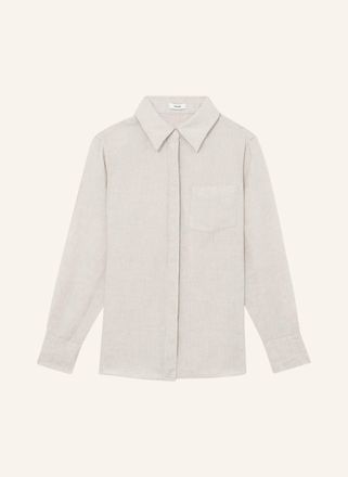 Reiss Reiss Hemdbluse Belle Aus Leinen beige