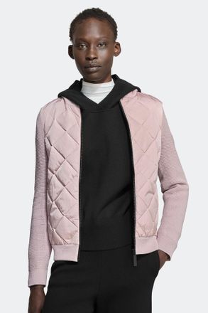 Canada Goose HyBridge Steppstrick-Kapuzenjacke mit Black Label