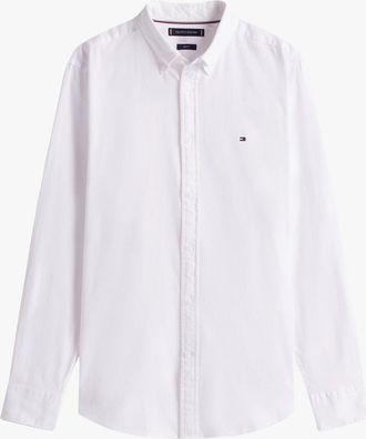 Tommy Hilfiger Chemise col am&eacute;ricain en coton m&eacute;lang&eacute;
