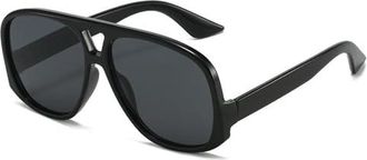 Generic Lunettes De Soleil For Hommes Et Femmes, Id&eacute;ales For La Conduite, Les Vacances, Trajets Domicile-travail Le Sport(Black)