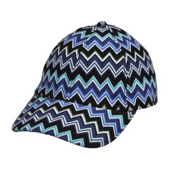 Missoni Homme, Accessoires, Bleu, Taille: ONE Size Caps