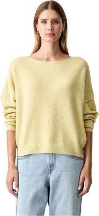 American Vintage Damsville Pullover - - Knitwear - Damen - Gelb - XS/S