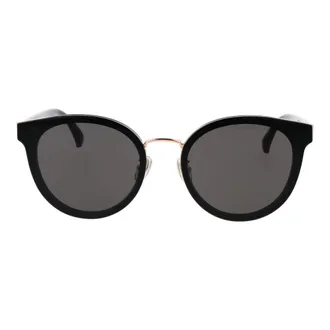 Max Mara Womens Black Acetate Sunglasses