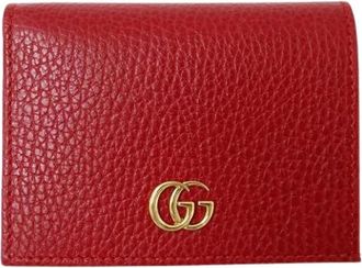 Gucci Portefeuille Pre-owned (bi-pli) - Femme - Pre-owned - Rouge - Taille: ONE Size