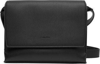 Calvin Klein Umhängetasche Micro Pebble Messenger 27 LV04D3034G Schwarz
